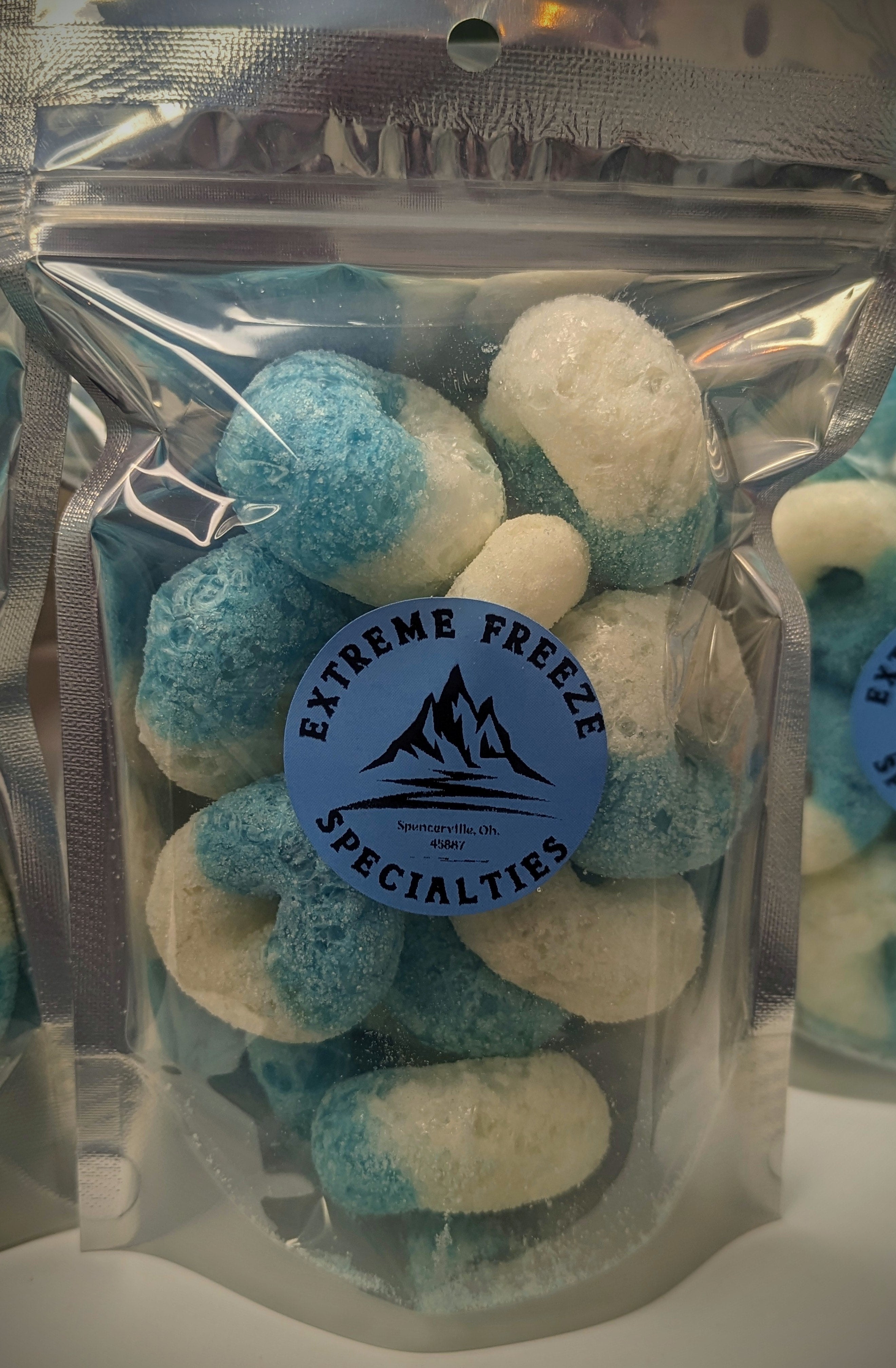 Blue Raspberry Rings | Extreme Freeze Specialties